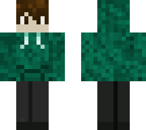 Green Relaxing Hood | Minecraft Skin