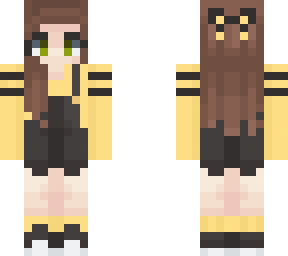 Hufflepuff jac | Minecraft Skin