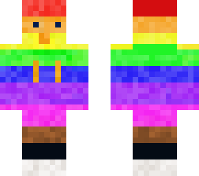 Rainbow ishoya | Minecraft Skin