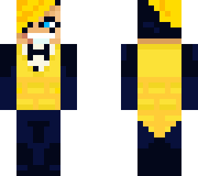 Tumblr Sexyman Bill Cipher | Minecraft Skin