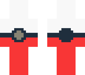 Upside down pokeball | Minecraft Skin