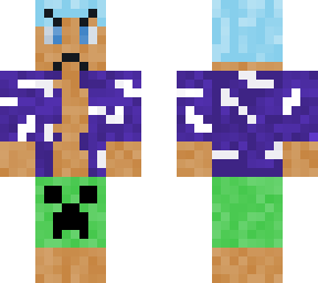 Angry Surfer | Minecraft Skin