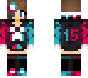 Anniv Jenny - Follower Cape | Minecraft Skin