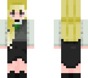 Draco Malfoy Gender bent | Minecraft Skin