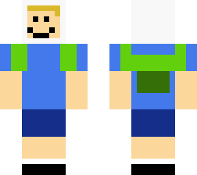 finn the human quack face | Minecraft Skin