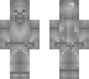 Grey Steve (remastered) | Minecraft Skin