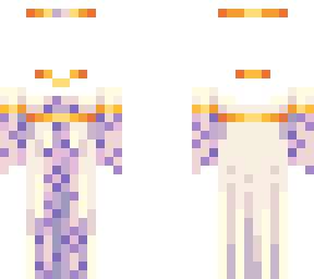 Purple Gown and Grown - Base | Minecraft Skin