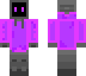 Purple TV head | Minecraft Skin