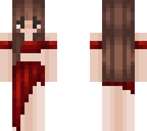 Red dress | Minecraft Skin