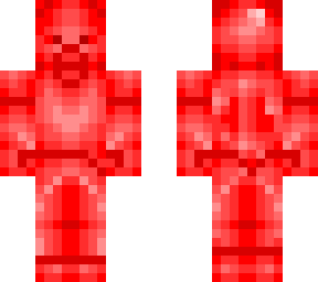 Red Steve (remastered) | Minecraft Skin