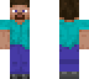 Steve broke his left arm | Minecraft Skin