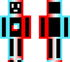 Blue and red | Minecraft Skin