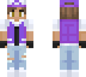 ghost pokemon trainer | Minecraft Skins