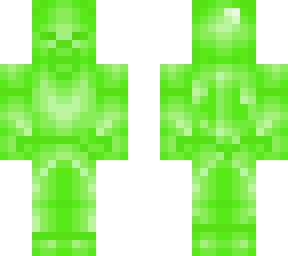 Nebula Green Steve | Minecraft Skin