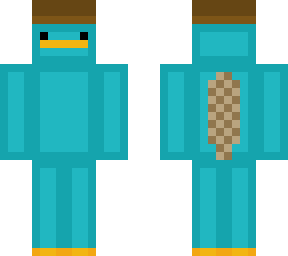 perry the platypus | Minecraft Skins