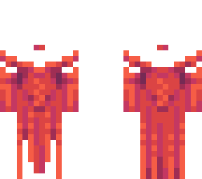 Red Gala Gown - Base | Minecraft Skin