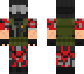 Red HECU | Minecraft Skin