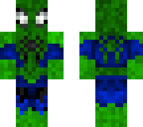 Seahawk Spiderman | Minecraft Skin