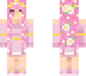 Stellar-System - Afterside SMP - Princess of Sakura Springs | Minecraft Skin