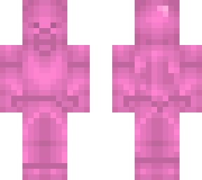 Super Pink Steve | Minecraft Skin