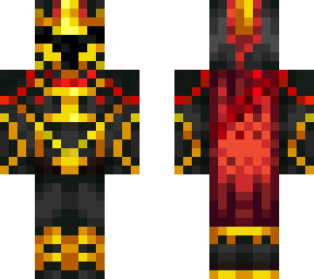 black-gold knight | Minecraft Skin