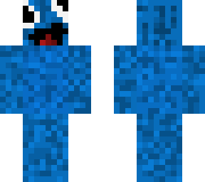 cookie monster | Minecraft Skins