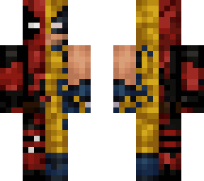 Deadpool x Wolverine | Minecraft Skin