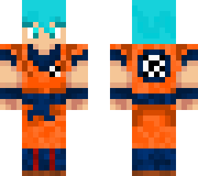 Goku Ssj Blue | Minecraft Skin