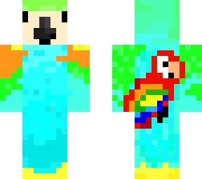 Parrotx2 | Minecraft Skin