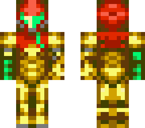 Samus Aran (Power Suit) | Minecraft Skin