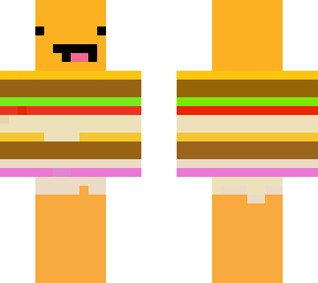 Double durpy cheeseburger | Minecraft Skin