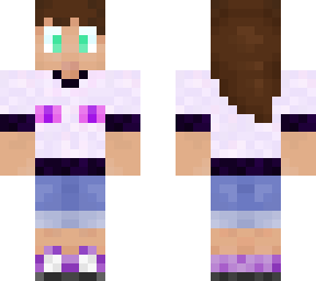 Emily (Enderman girl) | Minecraft Skin
