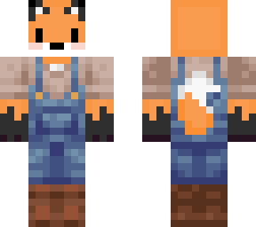 Farmer fox | Minecraft Skin