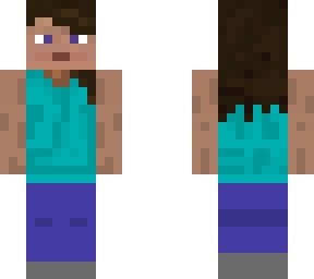 Female Steve | Minecraft Skin