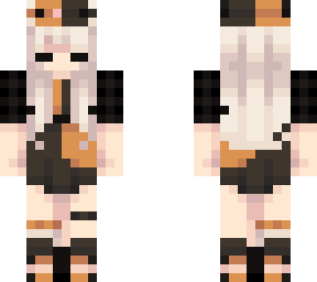 person who loves calico catz | Minecraft Skin