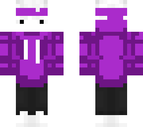 PURPLE WHITE GUY | Minecraft Skin