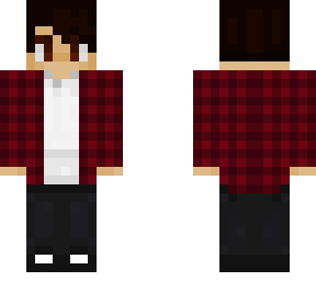 red flannel | Minecraft Skins