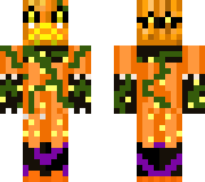 Spooky Punkin Girl | Minecraft Skin