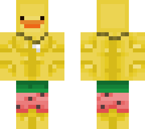 Summer Duck, Layered | Minecraft Skin