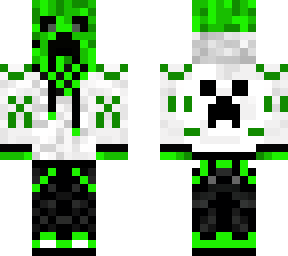 CreepyWe Creeper DJ 2.0 | Minecraft Skin