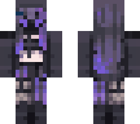 purple reaper | Minecraft Skins
