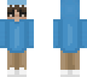 blue hoodie | Minecraft Skins