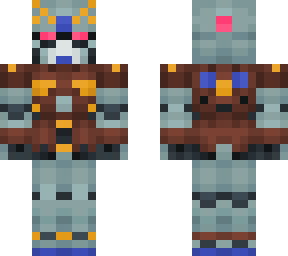 GF13-037NCA Lumber Gundam | Minecraft Skin