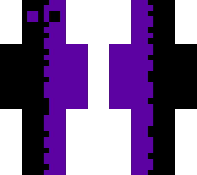 purple corrupted | Minecraft Skin