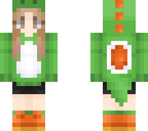 Riversgg Cubito + Yoshi | Minecraft Skin