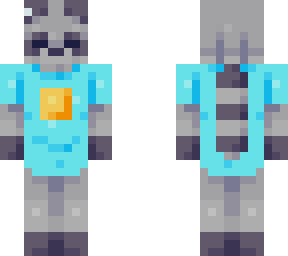 Scraps the raccoon | Minecraft Skin