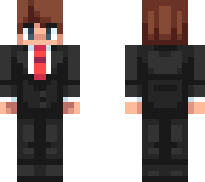 SuitMan(FreshMoves eyes+eyebrows) | Minecraft Skin
