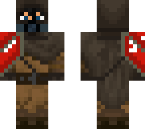 Zombie Apocalypse Scarp Bandit | Minecraft Skin