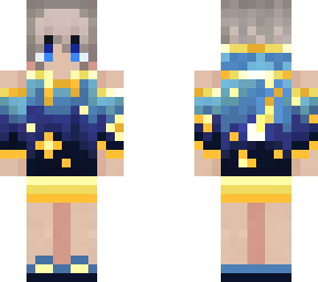 Asahi Serizawa Astral Star Hoodie | Minecraft Skin