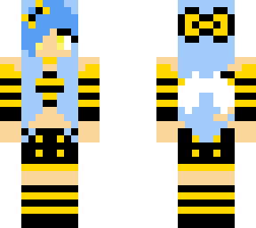 bee girl | Minecraft Skin